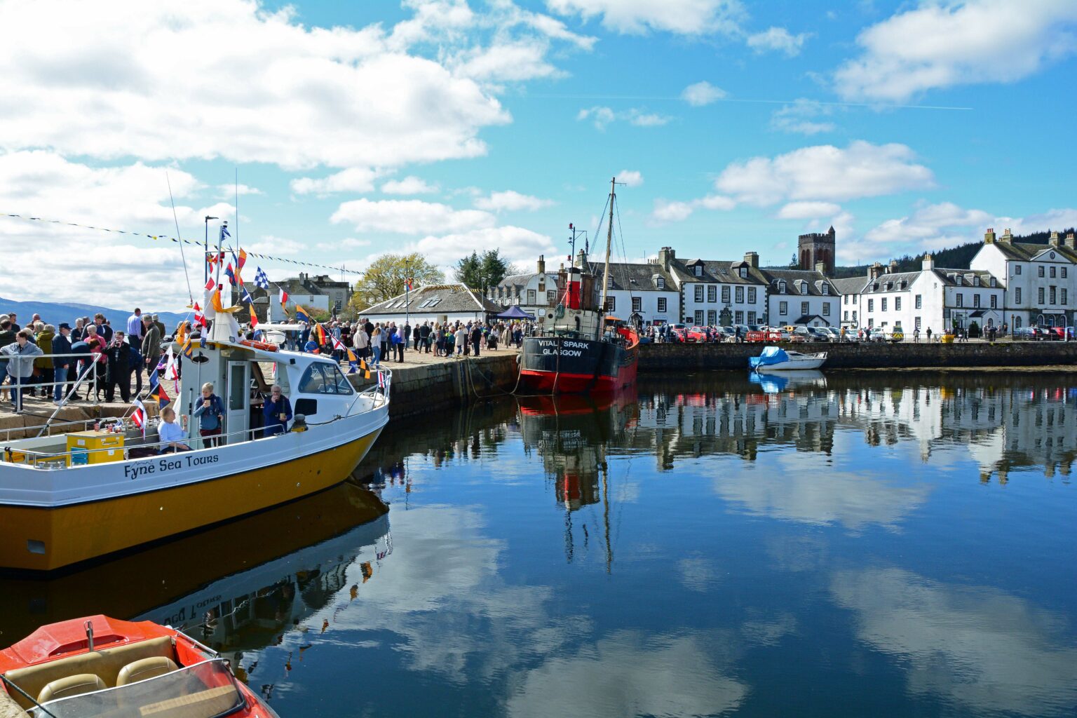 Inveraray Community Celebrates Reopening of Historic Pier - Ridge Clean ...
